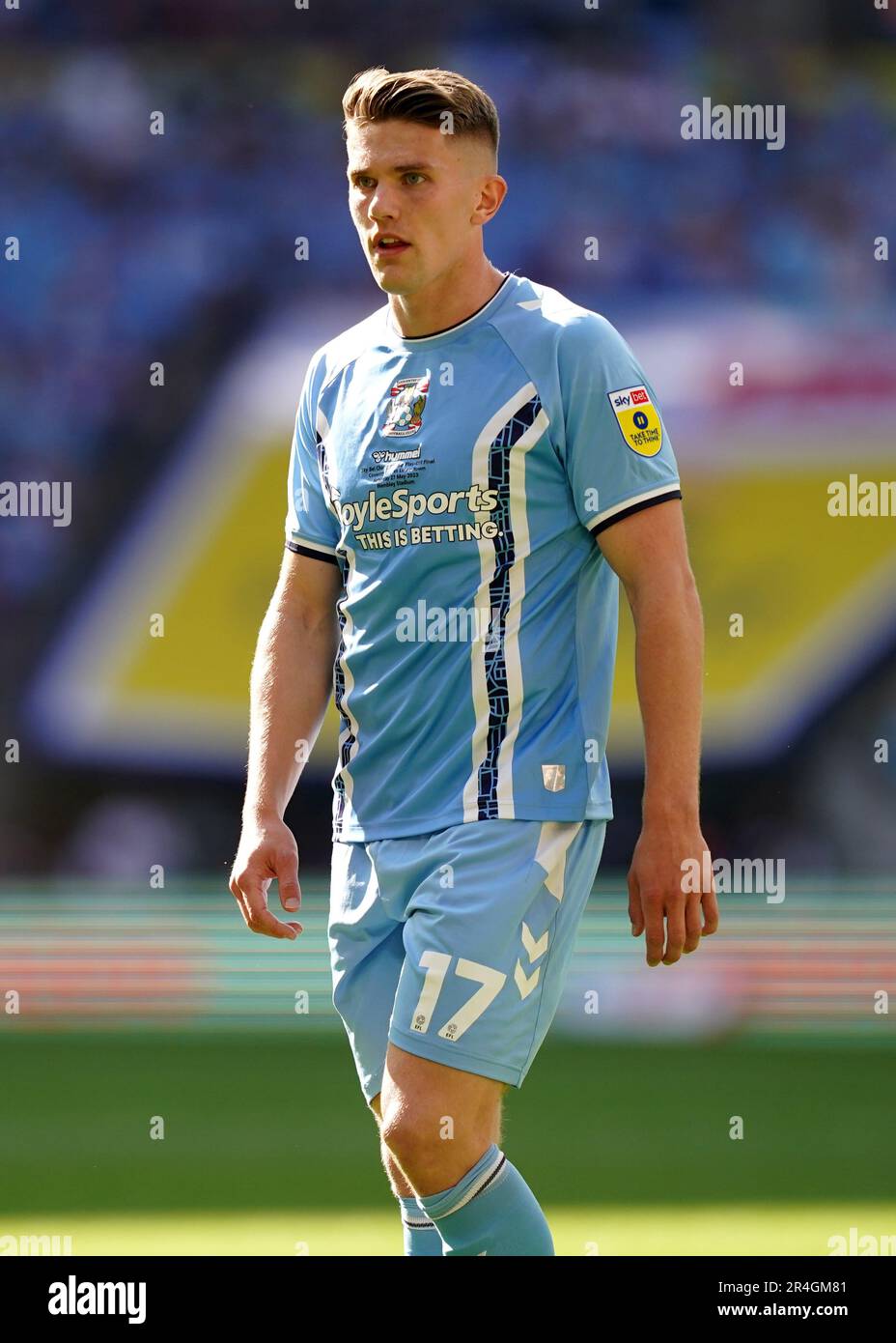 Viktor Gyokeres von Coventry City während des Sky Bet Championship Play ...