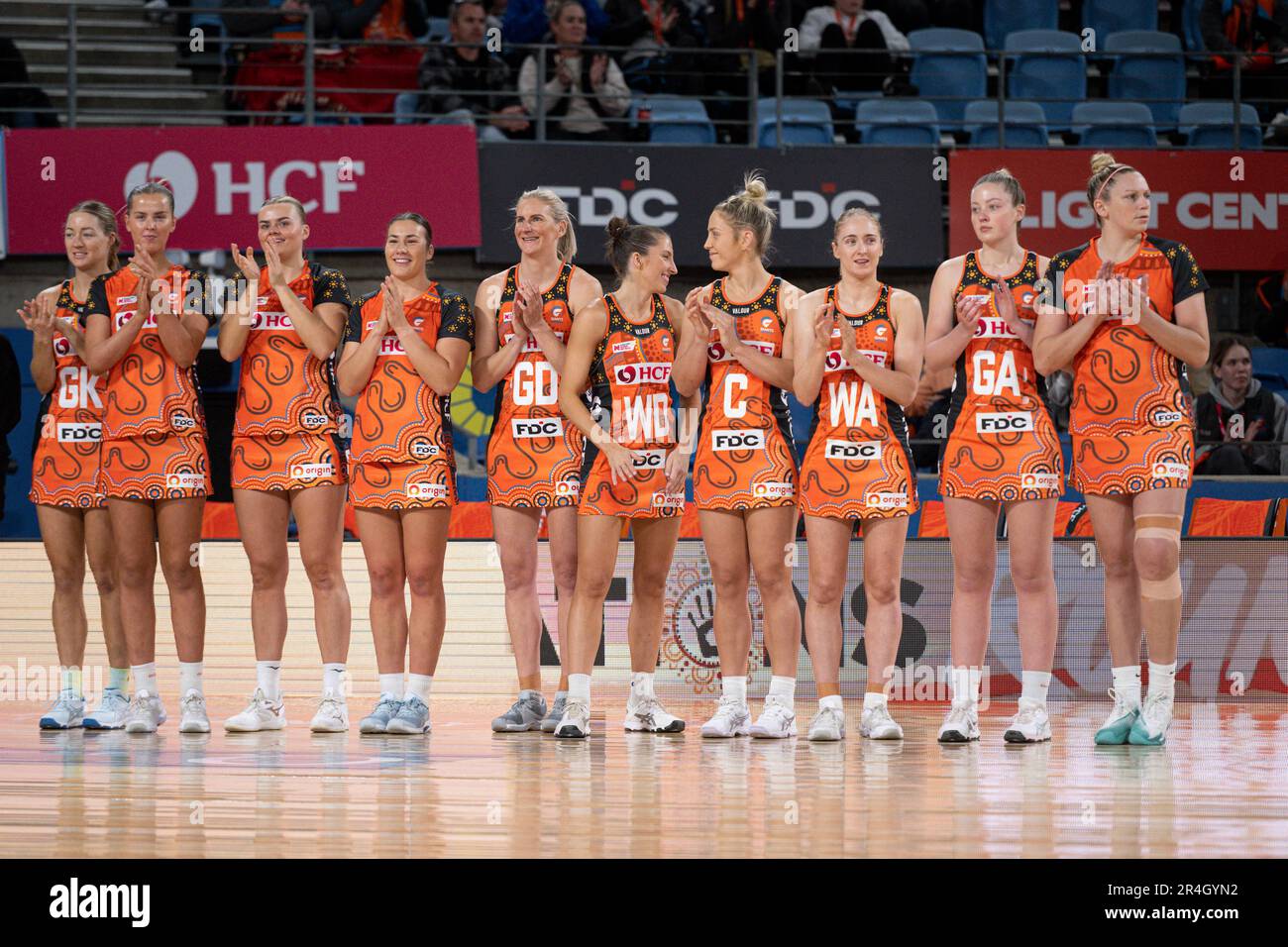 28. Mai 2023; Ken Rosewall Arena, Sydney, NSW, Australien: Suncorp ...