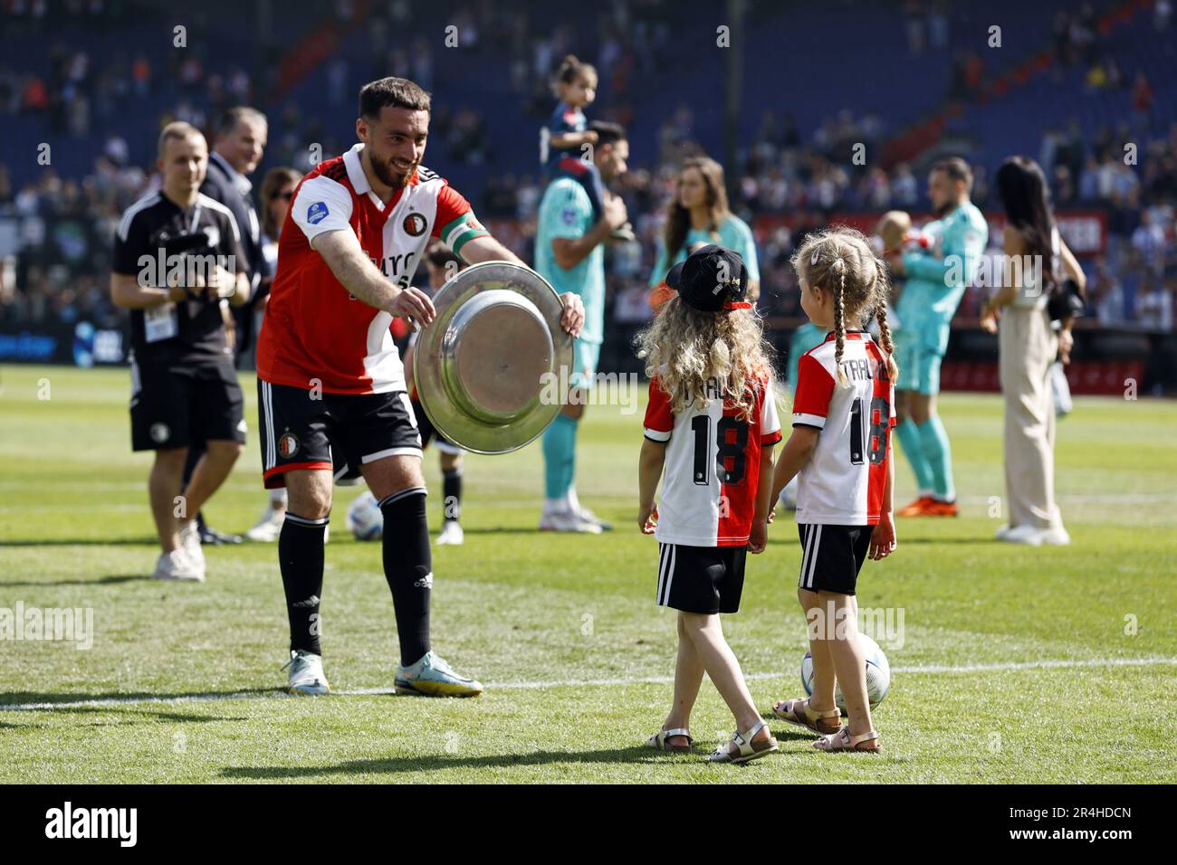 ROTTERDAM - Orkun Kokcu von Feyenoord nach dem niederländischen Premier ...