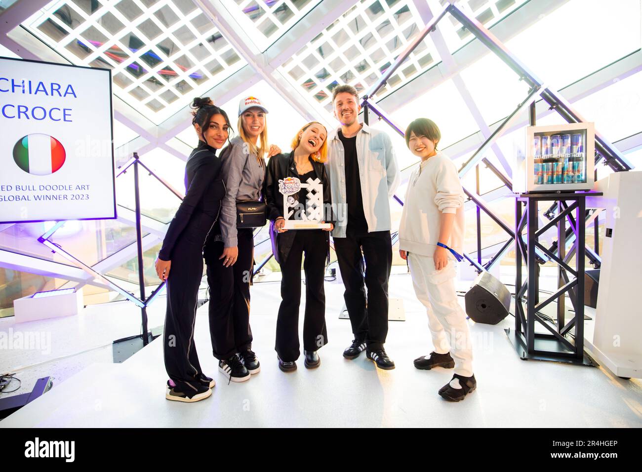 The Red Bull Doodle Art World Final in Amsterdam, Netherlands, was a ...