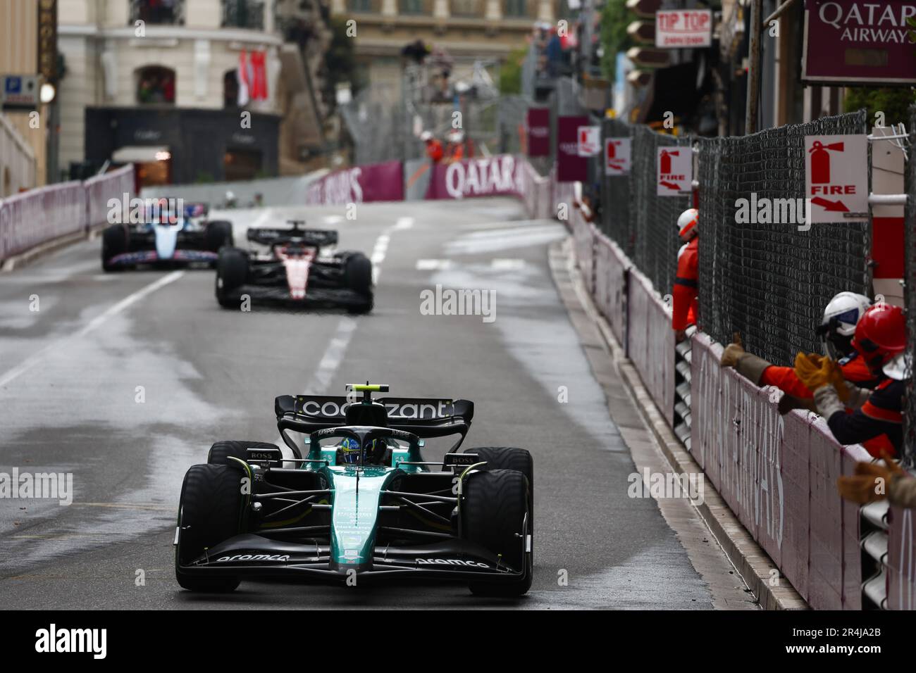 Monte Carlo, Monaco. 28. Mai 2023. Fernando Alonso (ESP) Aston Martin ...