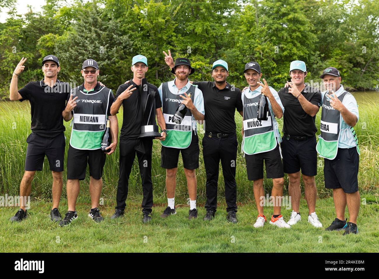 Team Champions, Joaquín Niemann, Mito Pereira, Sebastián Muñoz and ...