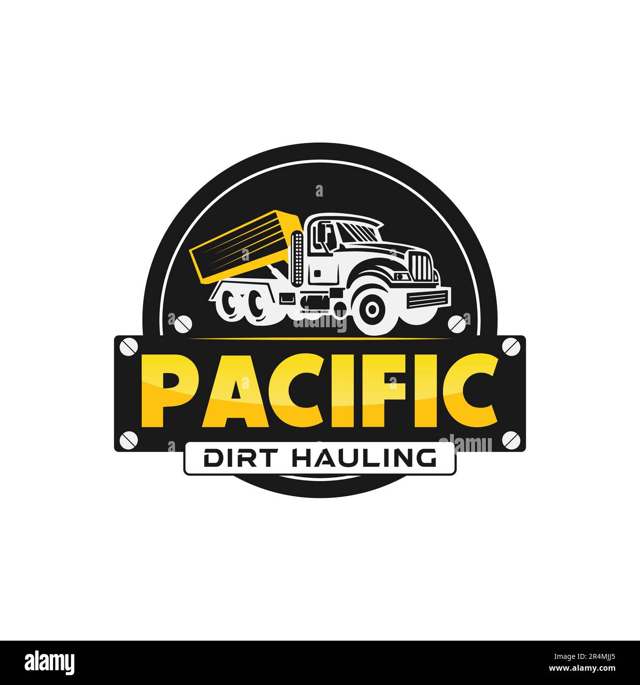 Lkw logo vorlage Stock-Vektorgrafiken kaufen - Alamy