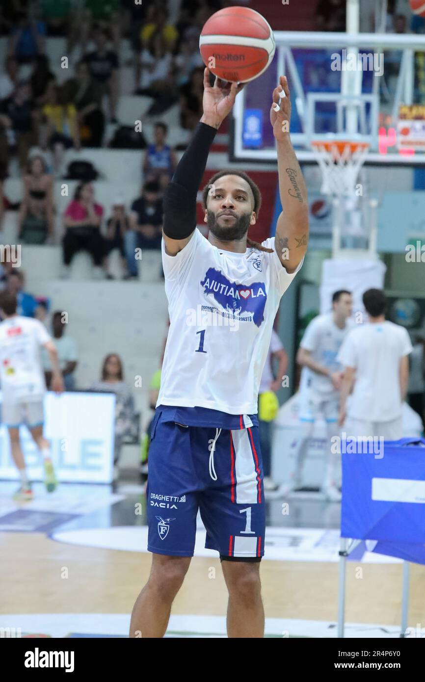 Palasport Mario Radi, Cremona, Italien, 28. Mai 2023, Adrian Banks ...