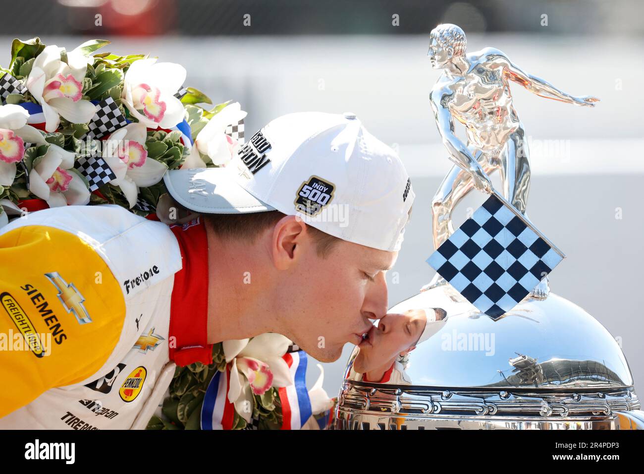 INDIANAPOLIS, IN - MAY 29: NTT IndyCar series driver Josef Newgarden ...