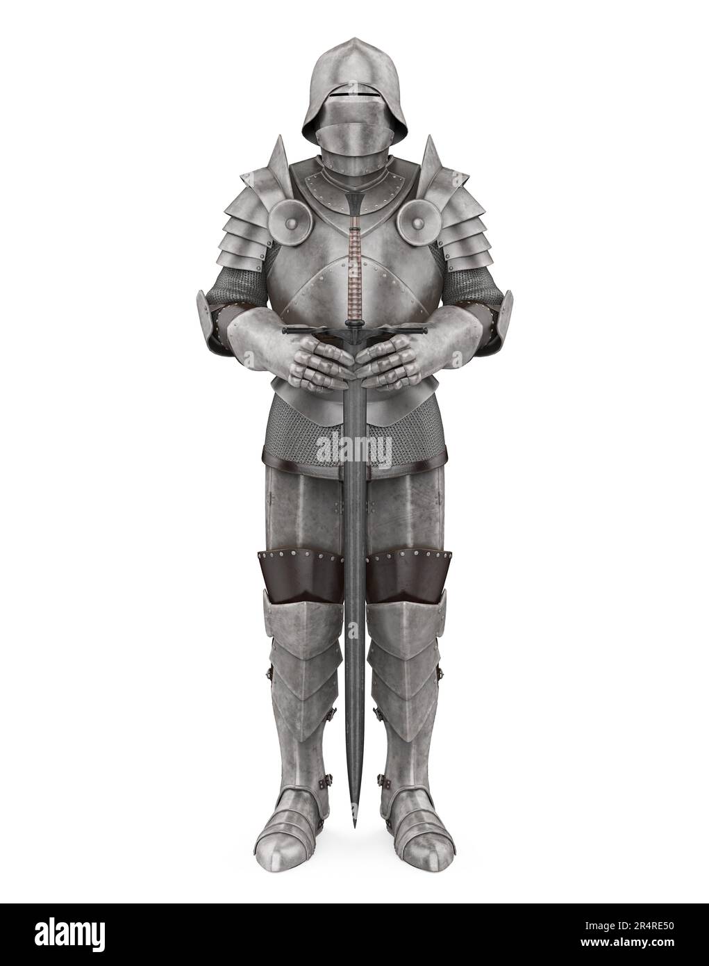 Medieval armor Ausgeschnittene Stockfotos und -bilder - Alamy