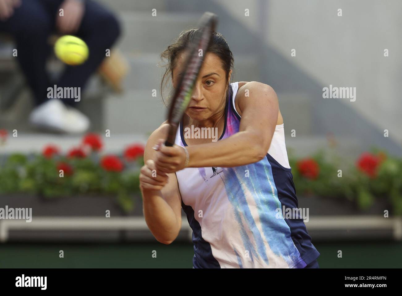 Elisabetta Cocciaretto von Italien am 2. Tag der French Open 2023 ...