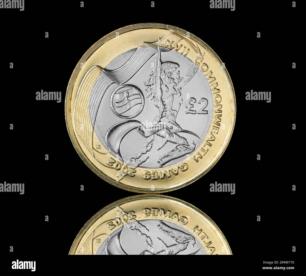2002 Commonwealth Games Northern Ireland £2-Euro-Münze ist derzeit die ...