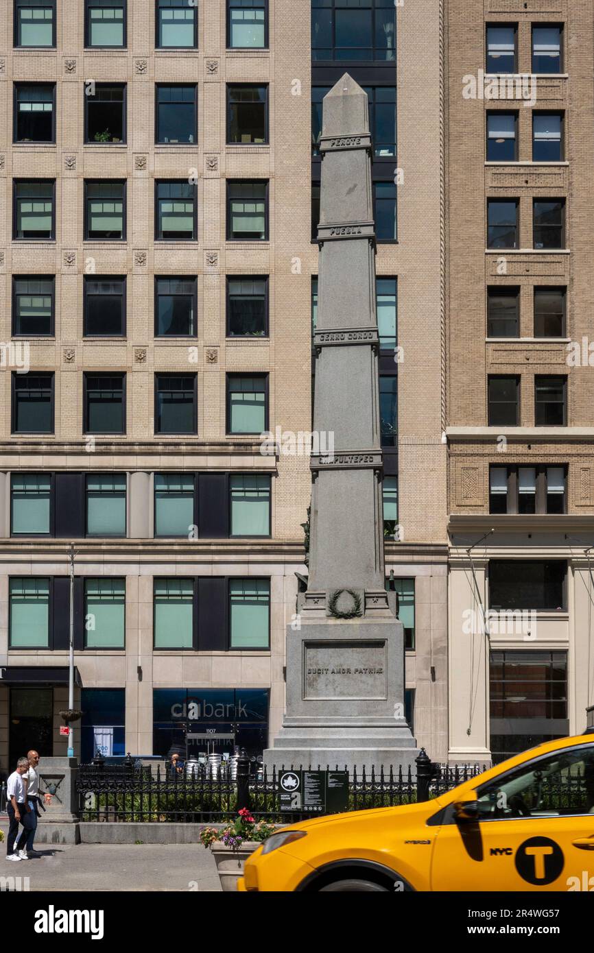 Das General Worth Monument ist ein historisches Wahrzeichen in New York ...