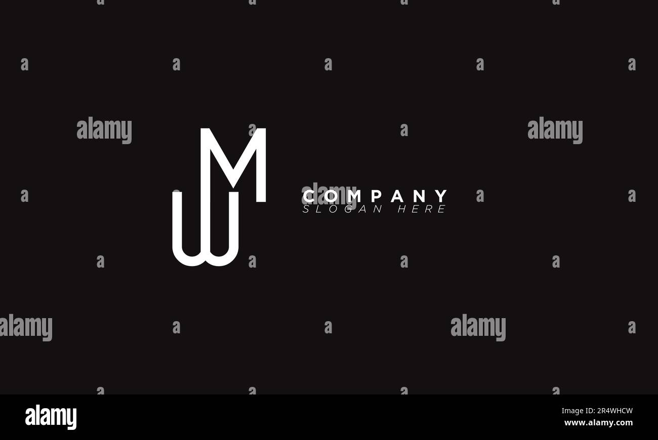 Wm alphabet Schwarzweiß-Stockfotos und -bilder - Alamy