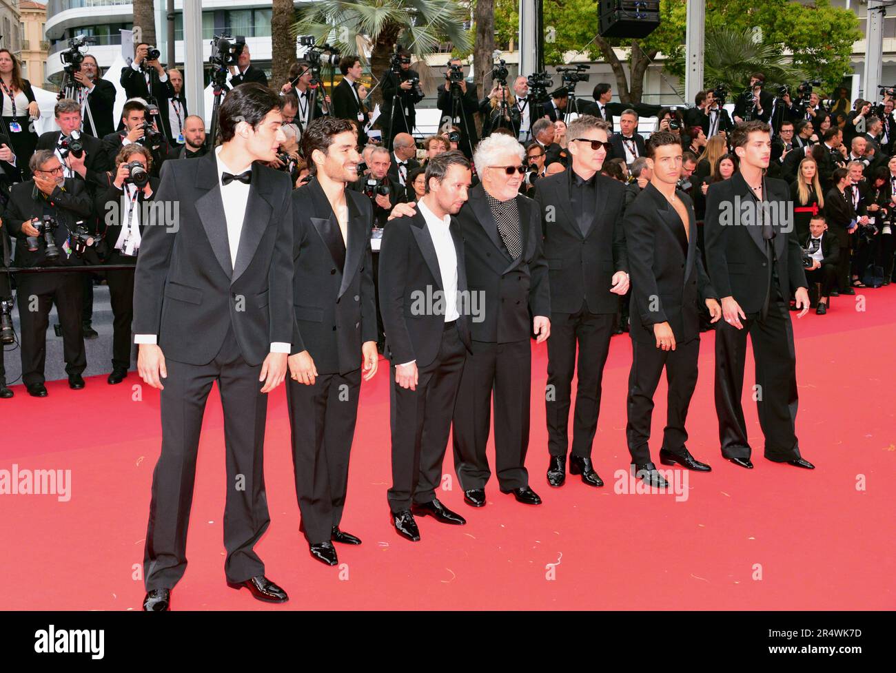 Schauspieler des Films „Strange Way of Life“ („Extraña forma de vida ...