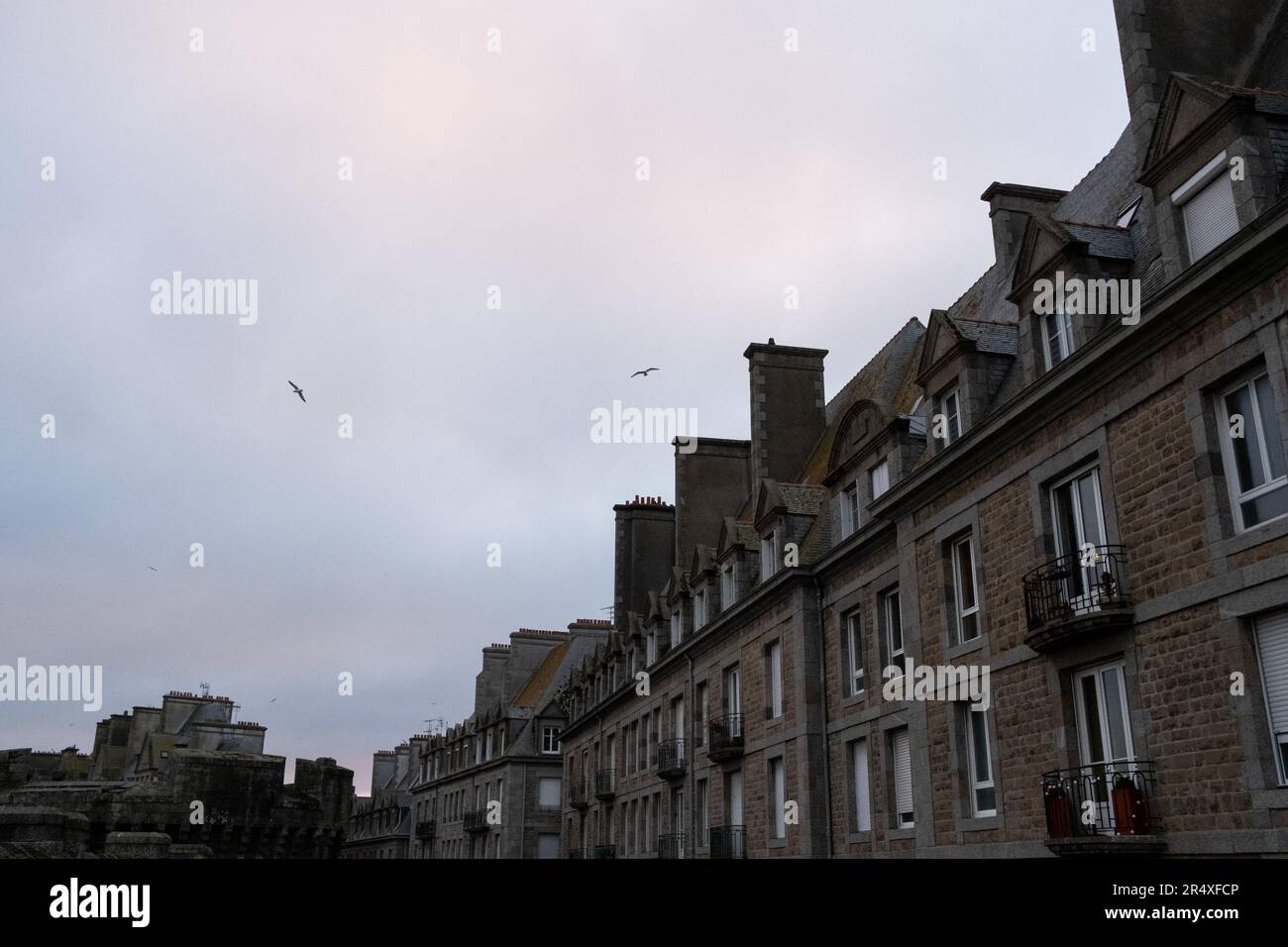 Frankreich, Bretagne, Saint-Malo, 2021-12-19. Tourismus und ...