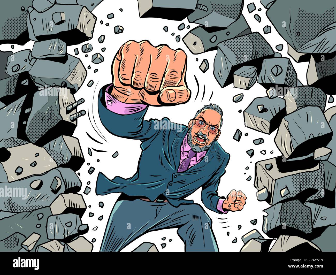 überwindung von stereotypen Stock-Vektorgrafiken kaufen - Alamy