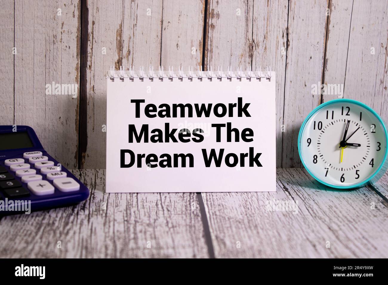 Teamwork makes dream work text -Fotos und -Bildmaterial in hoher ...