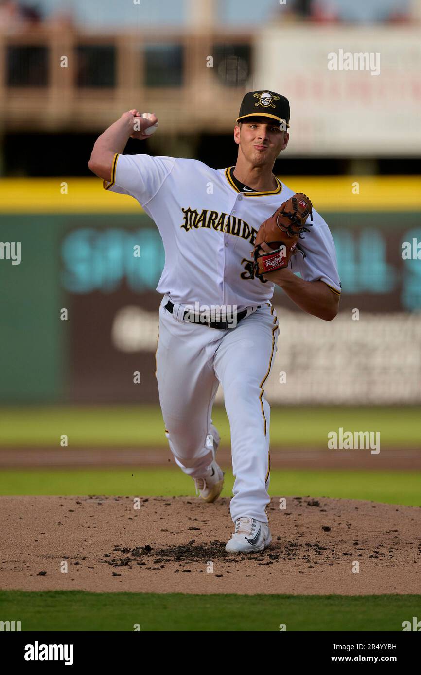 Bradenton Marauders pitcher Thomas Harrington (36) during a MiLB ...