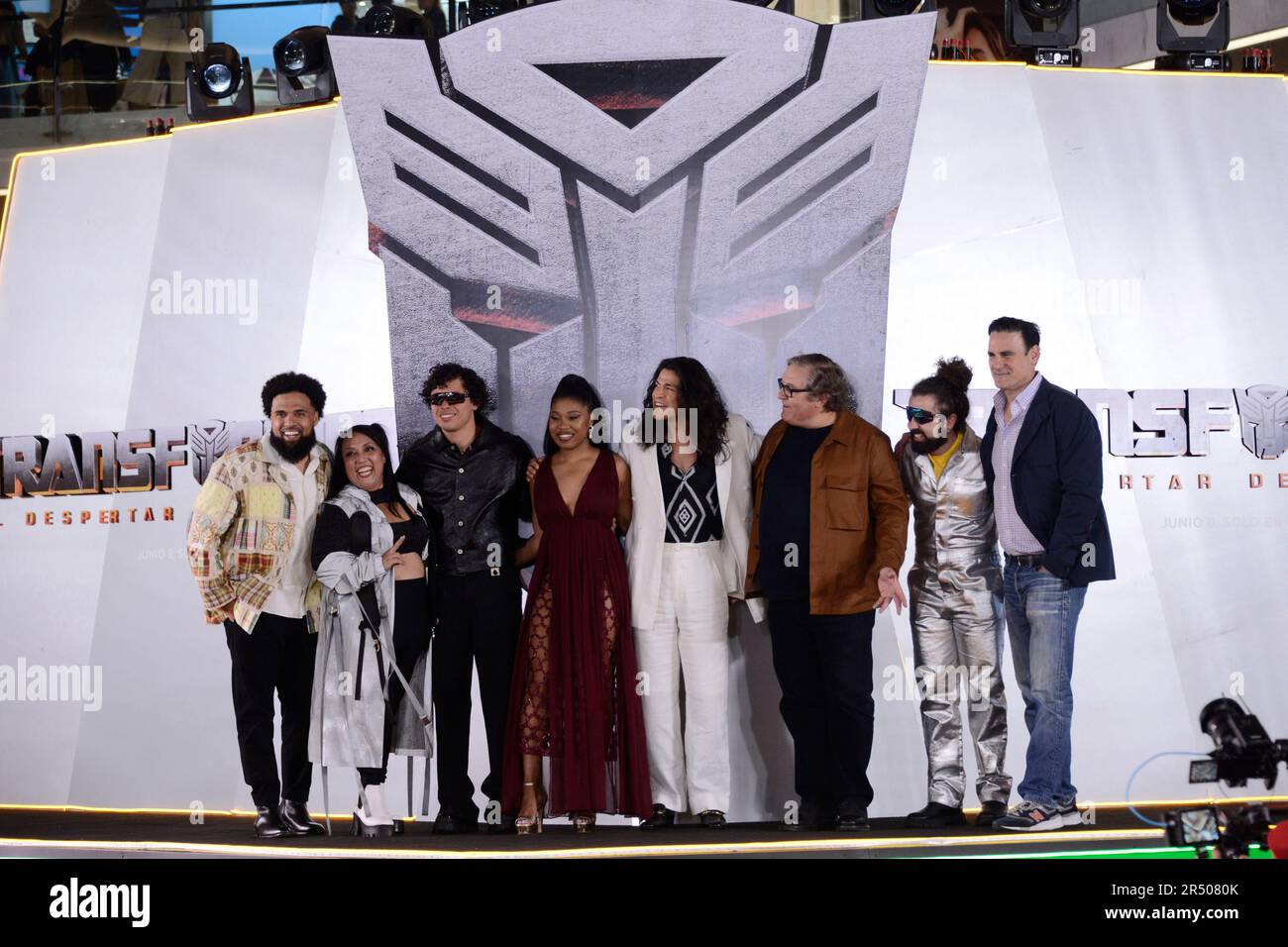 Mexiko-Stadt, Mexiko. 30. Mai 2023. (L-R) Direktor Steven Caple Jr ...