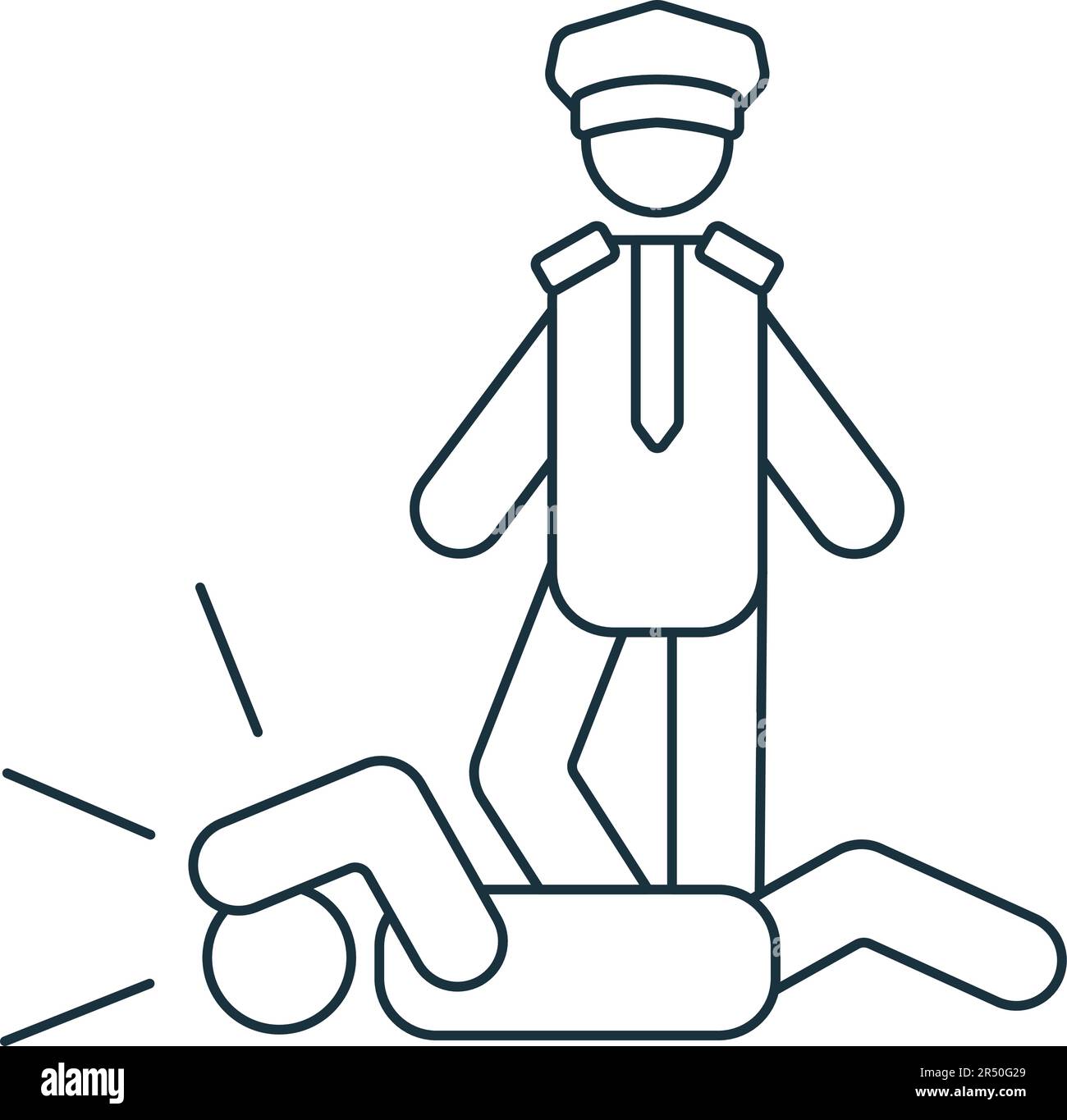 Polizeibrutalität protestieren Ausgeschnittene Stockfotos und -bilder ...