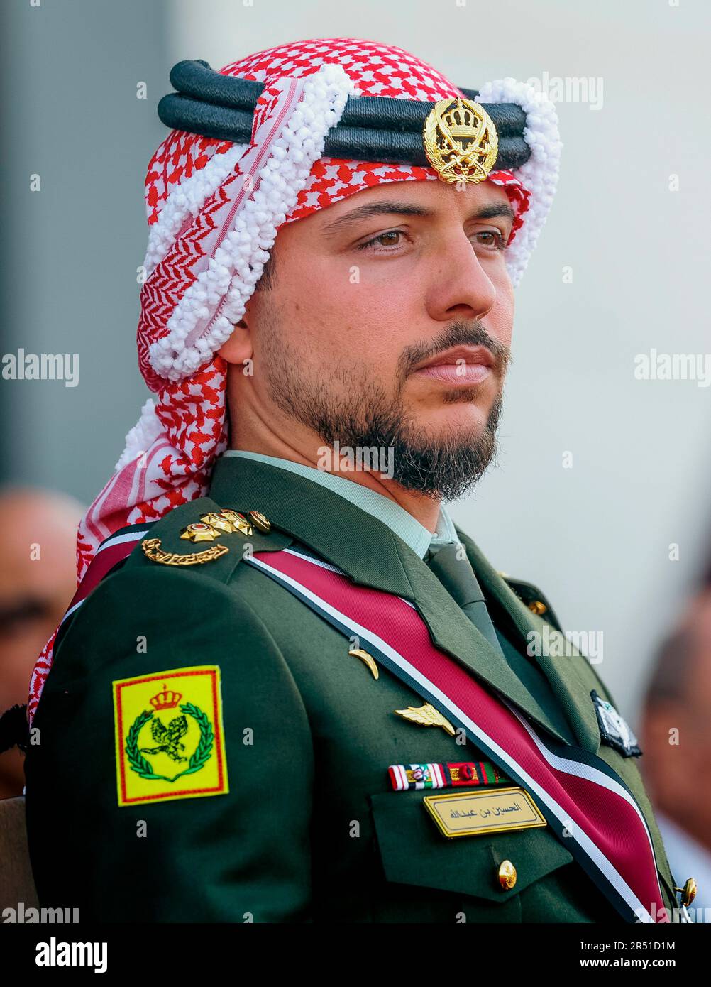 Crown Prince Al Hussein bin Abdullah II. Von Jordanien, am 31. Mai 2023 Foto: Royal Hashemite ...