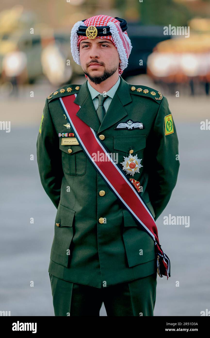 Crown Prince Al Hussein bin Abdullah II. Von Jordanien, am 31. Mai 2023 Foto: Royal Hashemite ...
