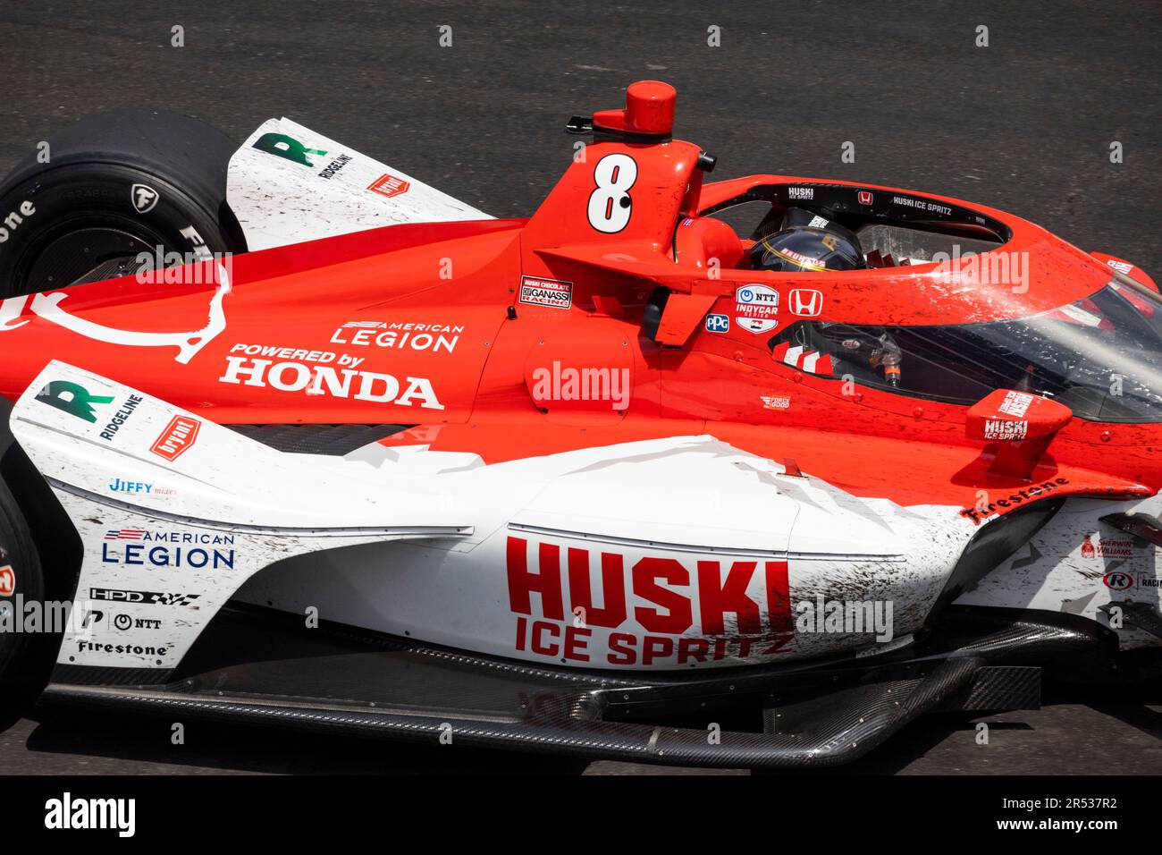 INDIANAPOLIS, INDIANA, USA - 2023/05/28: Chip Ganassi Racing-Fahrer ...