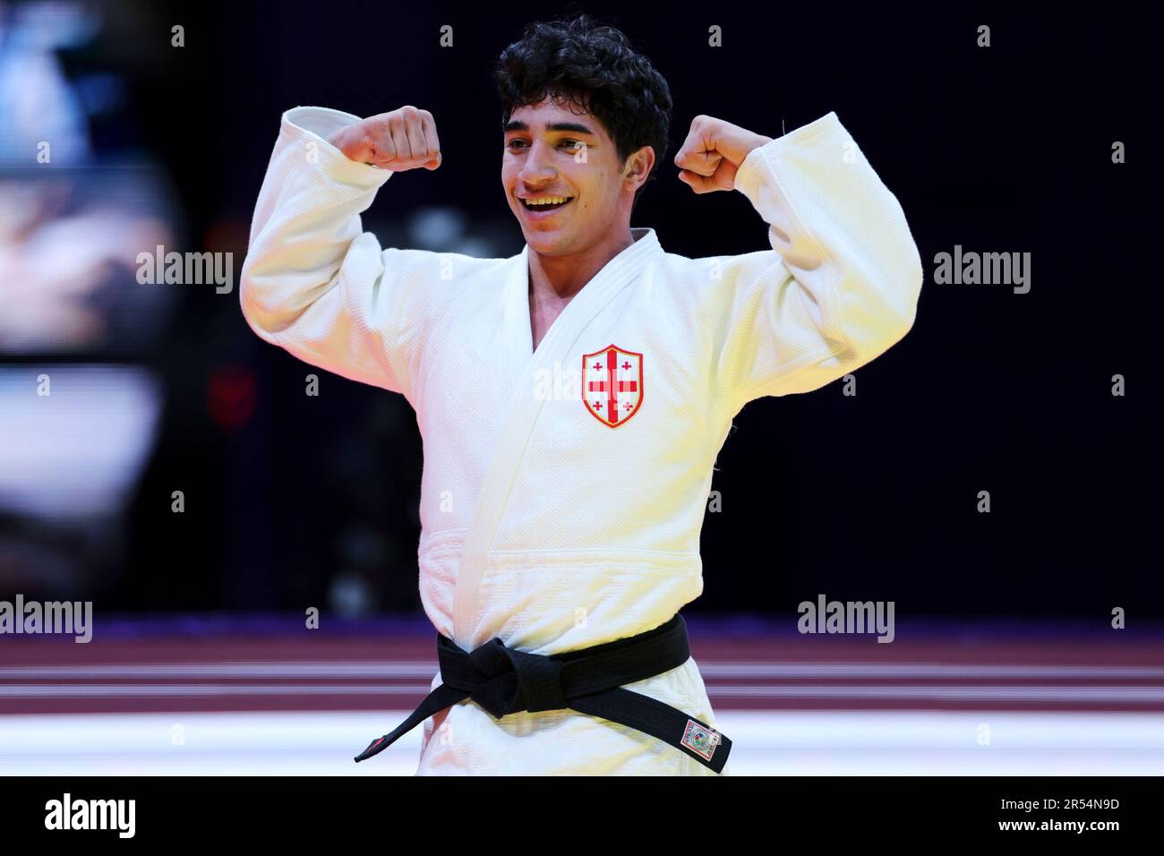 Ali Bin Hamad Al Attiyah Arena, Doha, Katar. 7. Mai 2023. Giorgi ...