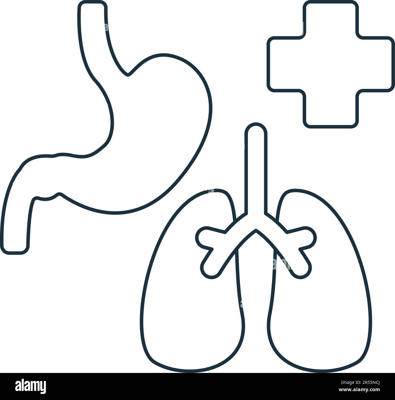 Disegno del logo dell'intestino -Fotos und -Bildmaterial in hoher ...