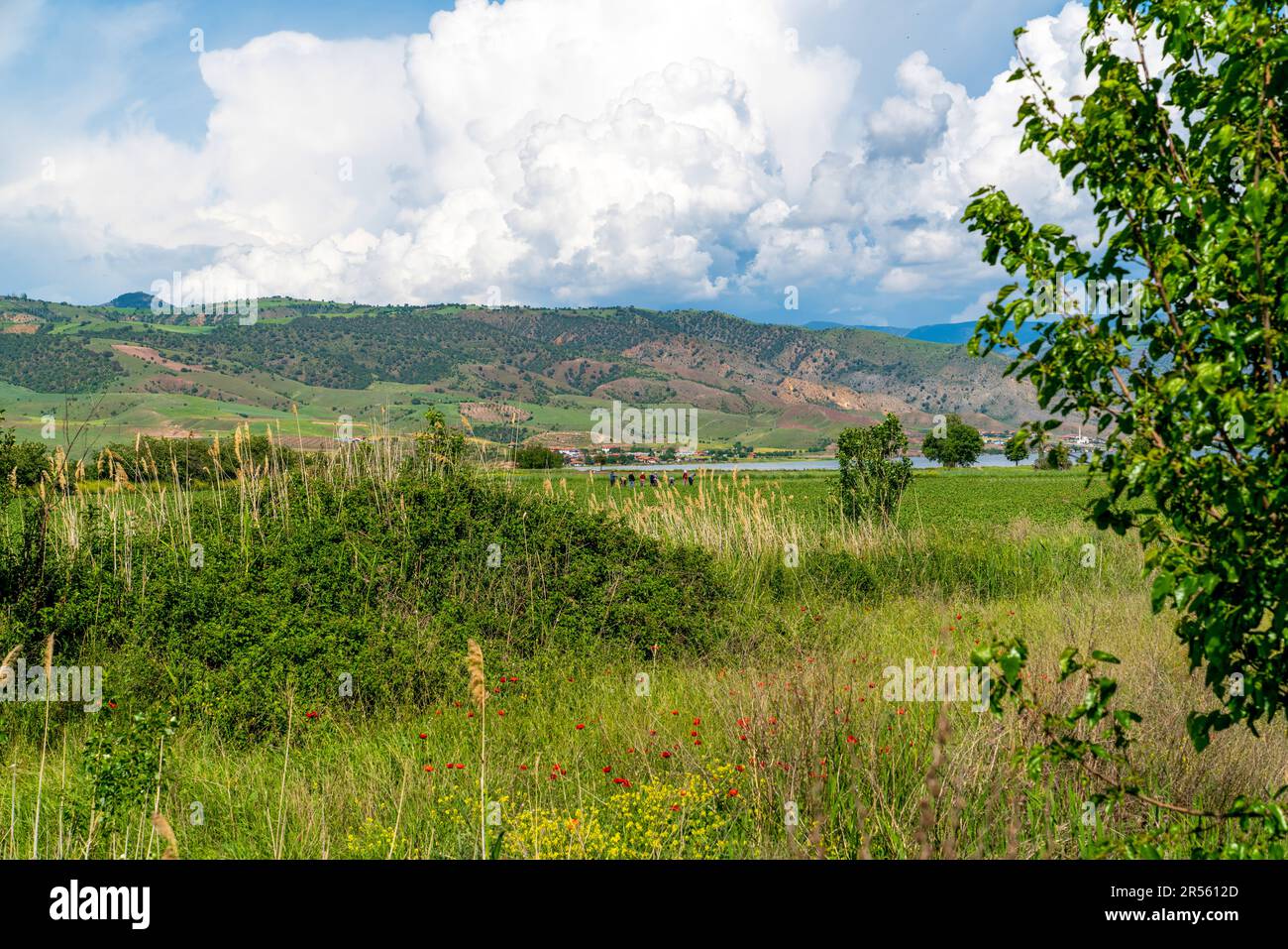 Der Rote Fluss (Kizilirmak auf Türkisch), einst bekannt als Halys rund ...