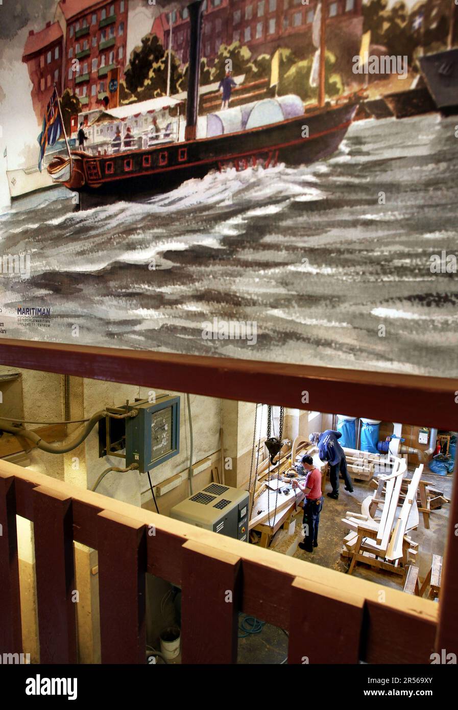 Bald sind 15 Jahre harter Arbeit des Paddeldampfers Eric Nordevall II ...