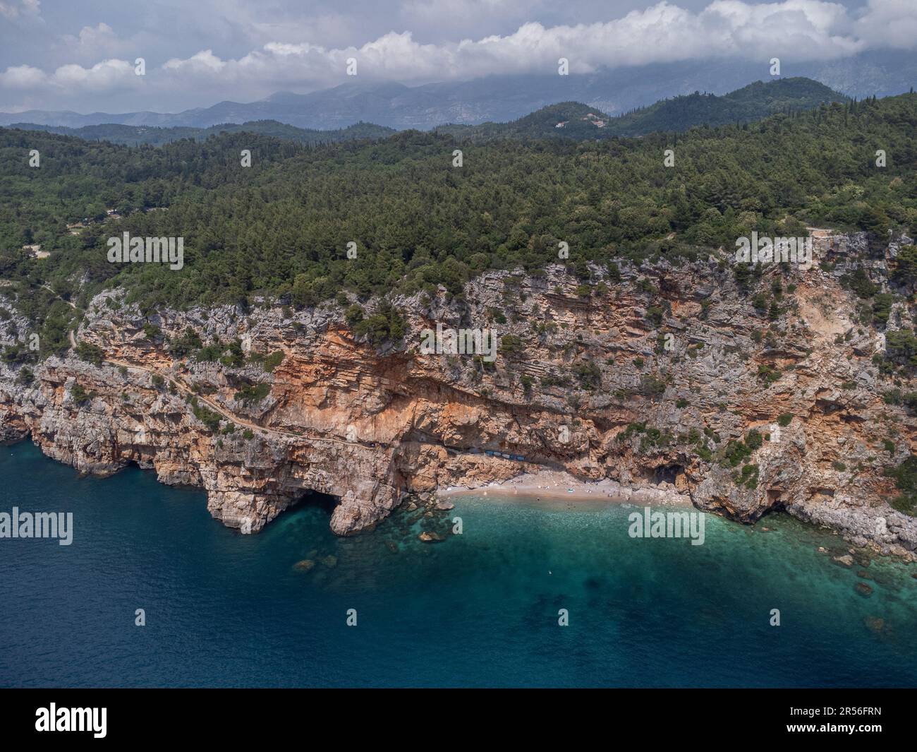 Konavle, Kroatien. 24. Mai 2023. Luftfoto aufgenommen am 24. Mai 2023 ...