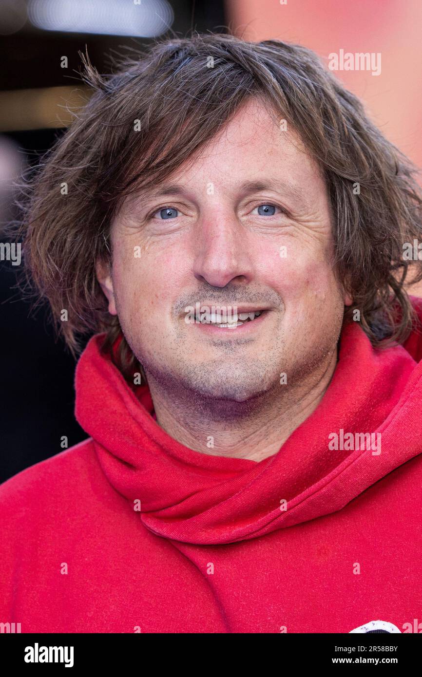 Daniel Pemberton poses for photographers upon arrival at the premiere ...