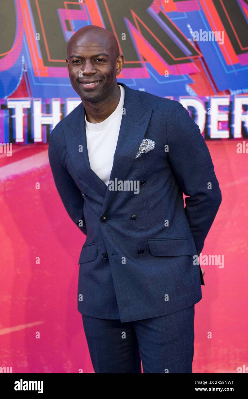 David Gyasi poses for photographers upon arrival for the Gala Screening ...