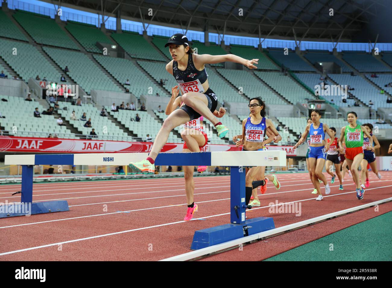 Osaka, Japan. 1. Juni 2023. Reimi Yoshimura Athletics : die Japan Track & Field National ...