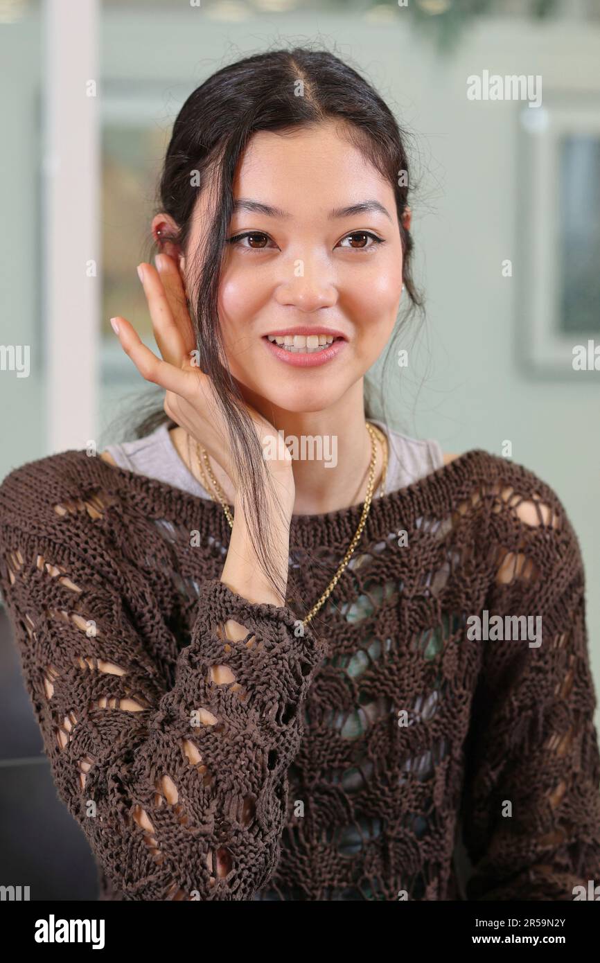 Mika Schneider, known as Mika, poses for a photograph in Minato Ward ...