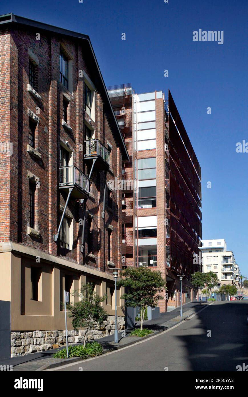 Der neue Vorort Jackson's Landing in Pyrmont, Sydney, NSW, Australien ...