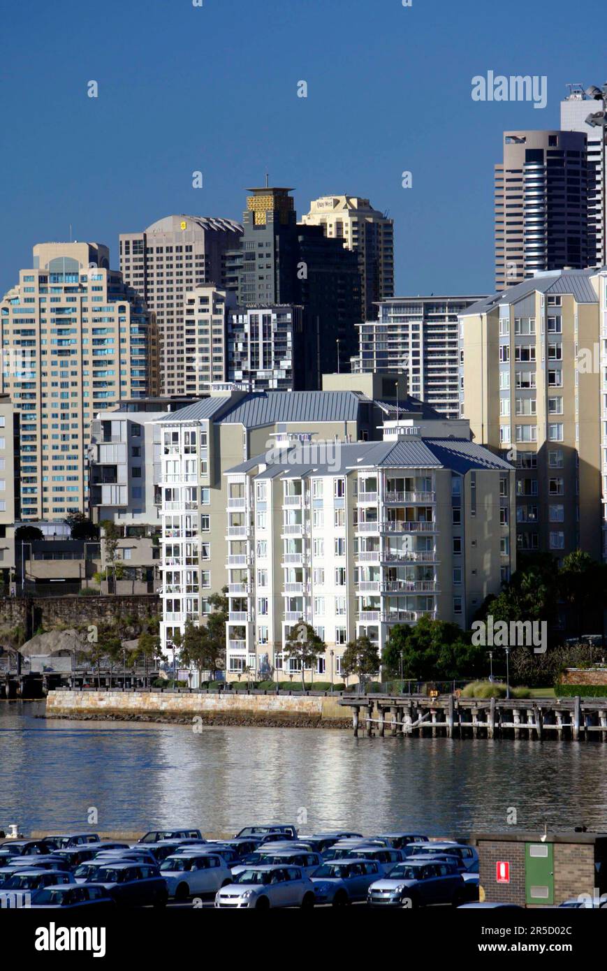Der neue Vorort Jackson's Landing in Pyrmont, Sydney, NSW, Australien ...