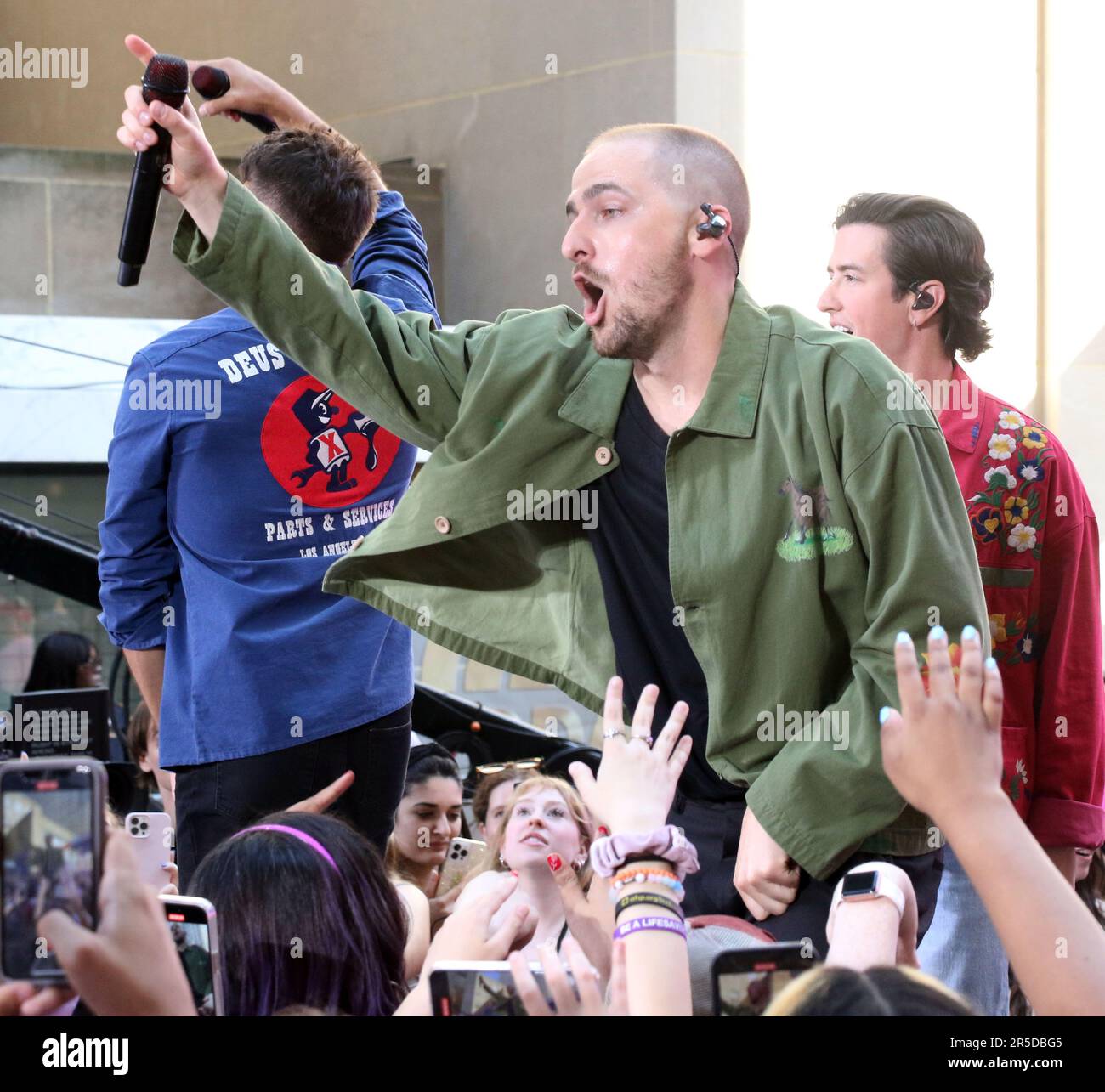 Juni, 02., 2023 Kendall Schmidt von Big Time Rush tritt in der Today ...