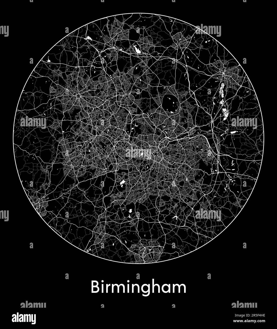 Straßen von birmingham Stock-Vektorgrafiken kaufen - Alamy