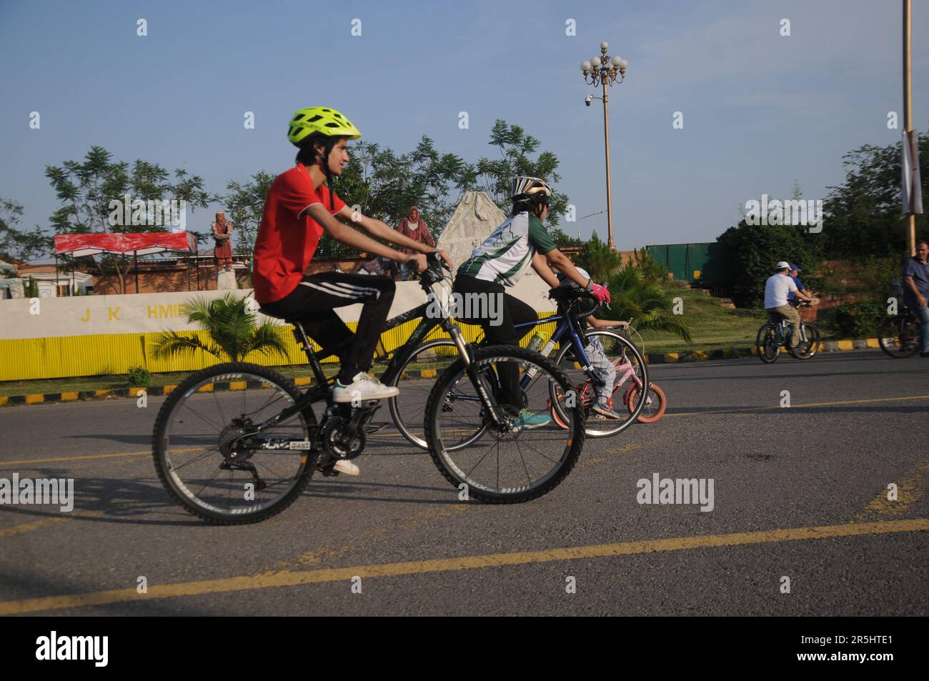 3. Juni 2023, Pakistan: Der 3. Juni wird weltweit als World Bicycle Day ...