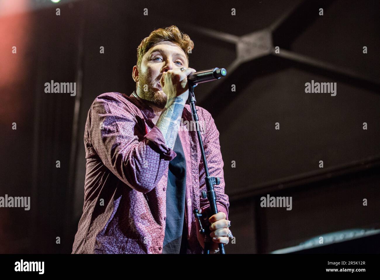 Köln, Deutschland, 06.06.2017. James Arthur tritt live im Palladium in ...