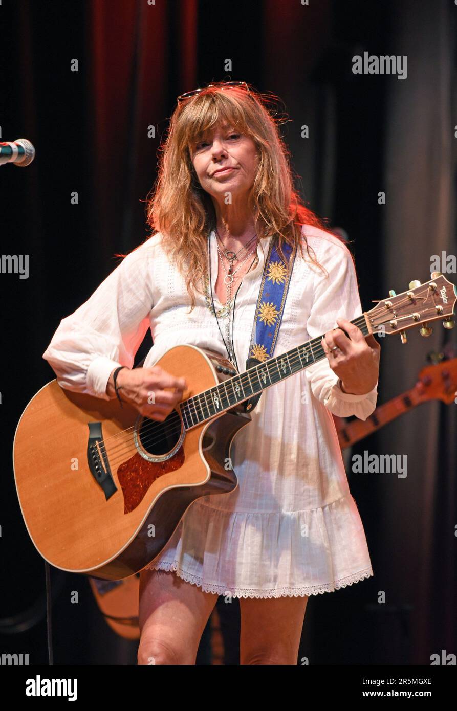 Hiawassee, GA, USA. 3. Juni 2023. The Cowsills, Susan Cowsill auf der ...