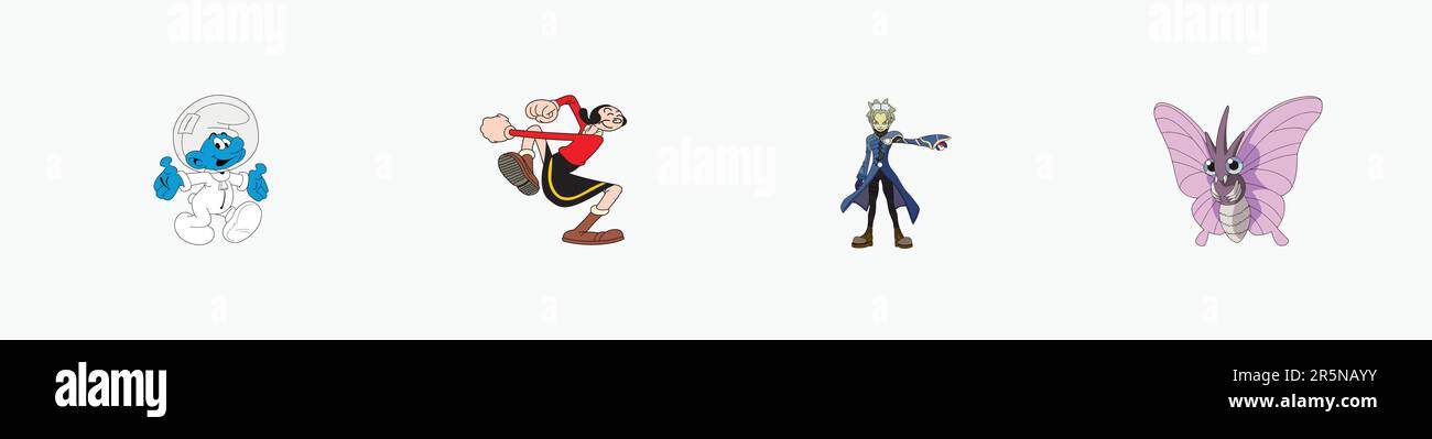 Venomoth Logo, Schlumpf Logo, Schlumpf Logo, Pokemon Colosseum Logo ...