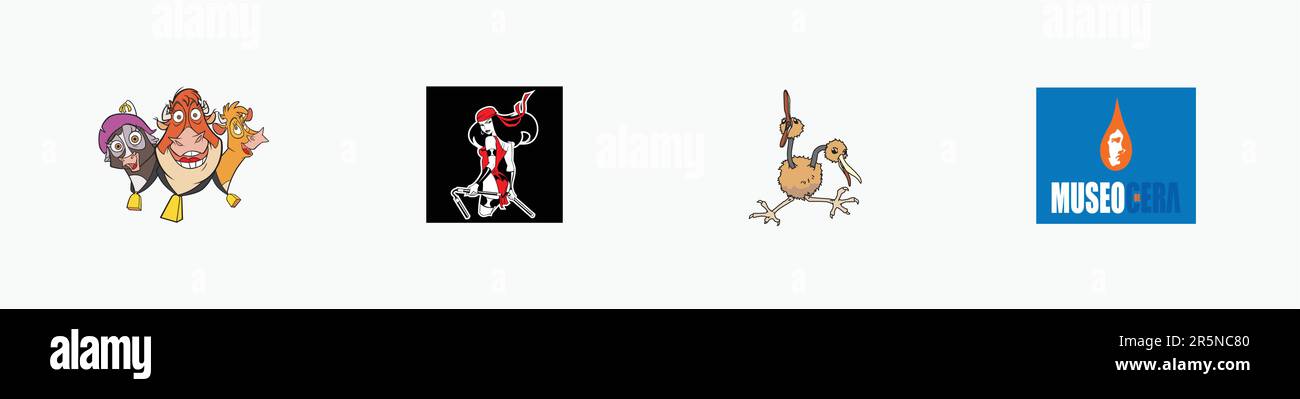 Museo de Cera Logo, Home on Logo, Elektra Logo, Doduo Logo, Editorial ...