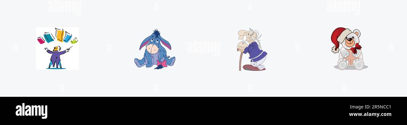 Maestro-Logo, Oso Teddy Navideño-Logo, Innenlogo, Asterix Nestorix-Logo ...