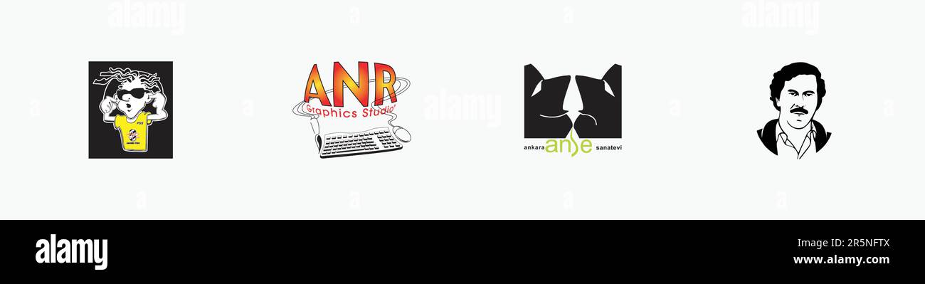 ANR Graphics Studio Logo, ankara sanatevi Logo, Pablo Escobar Logo ...