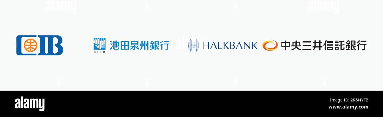 CIB-Logo, CHUO MITSUI TRUST AND BANKING-Logo, HALKBANK-Logo, SENSHU ...