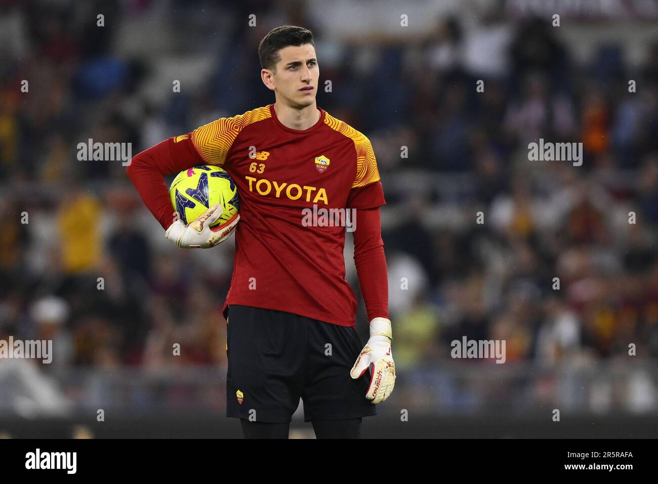 Pietro Boer von A.S. Rom am 38. Tag der Serie A Meisterschaft zwischen ...