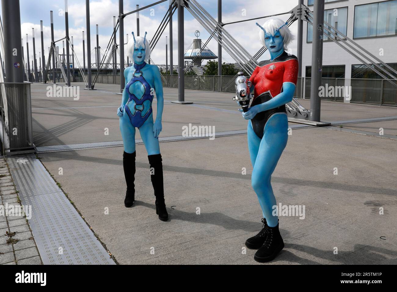 GEEK ART - Bodypainting and Transformaking: Star Trek Photoshootig mit ...
