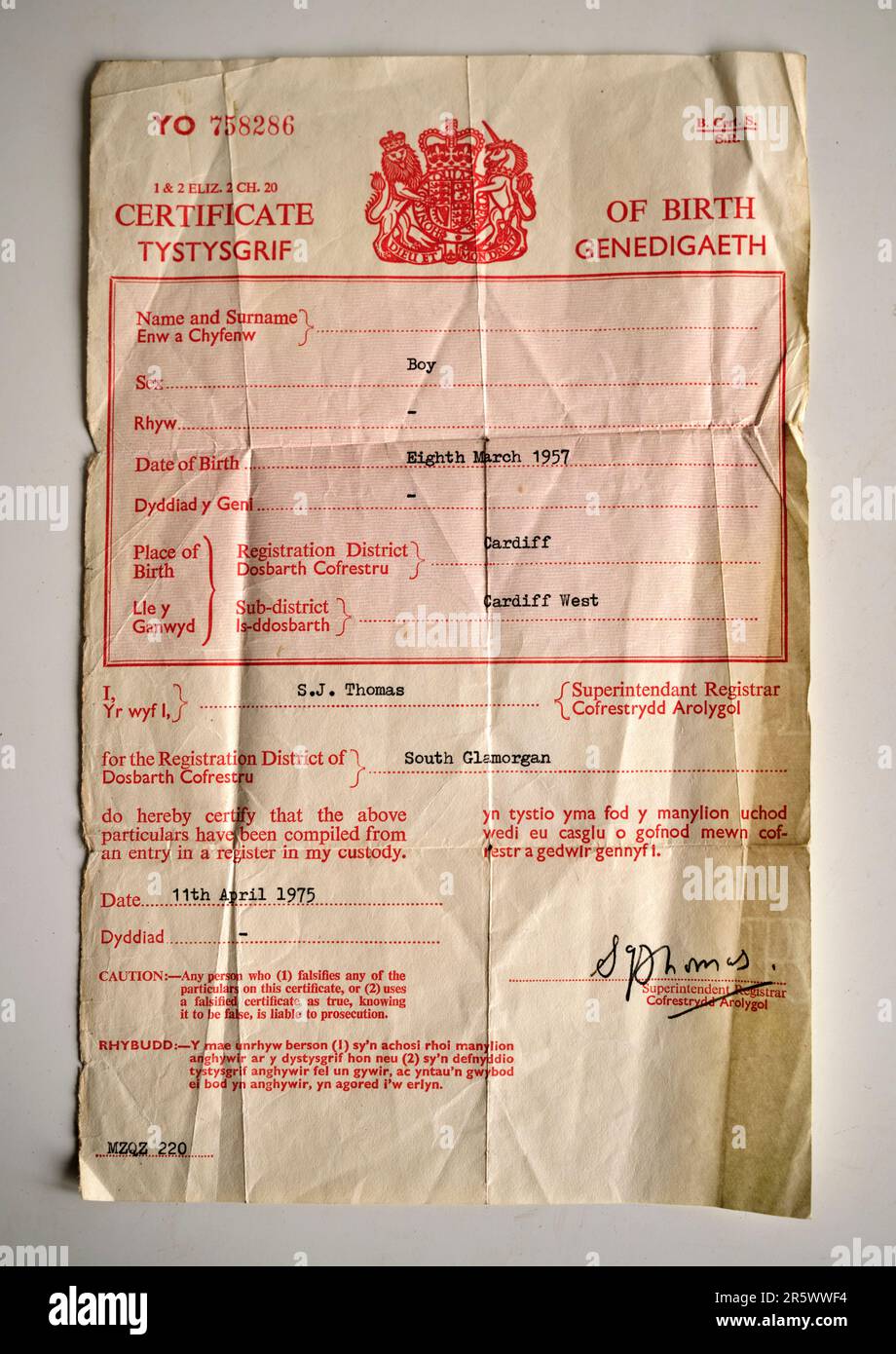 Vintage urkunde -Fotos und -Bildmaterial in hoher Auflösung – Alamy