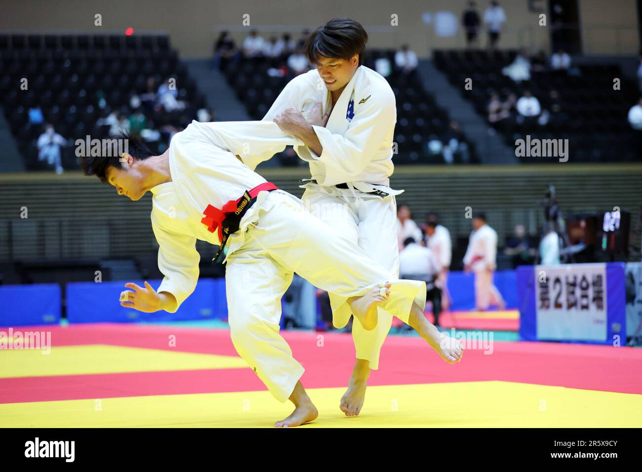 Yokkaichi City Gymnasium, Mie, Japan. 4. Juni 2023. (L-R) Kamui ...