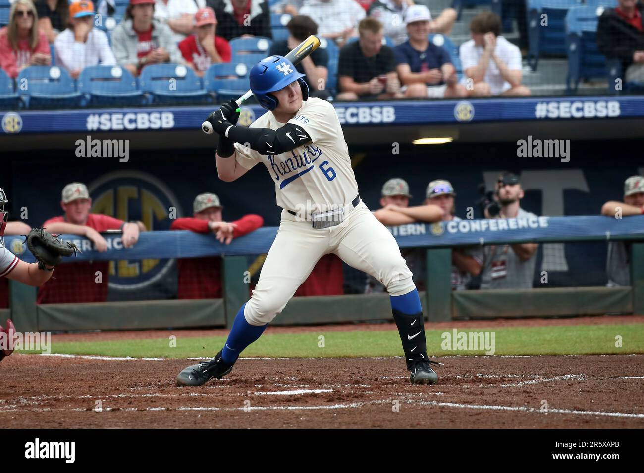 HOOVER, AL - MAY 23: Kentucky Wildcats infielder Reuben Church (6 ...